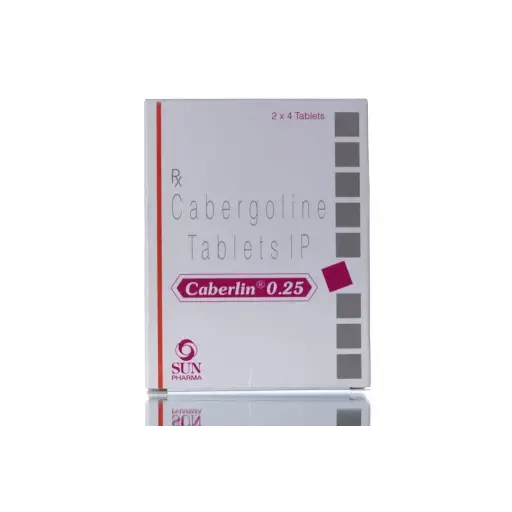 Caberlin 0.5 by Sun Pharma - Buy 12 pills of Caberlin 0.5 (Cabergoline)