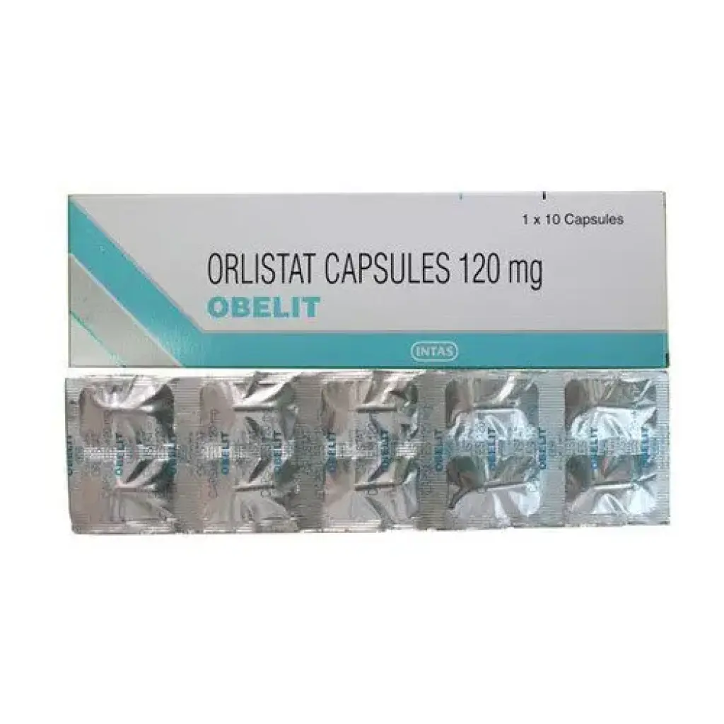 Obelit by Intas Pharmaceuticals - Buy 20 caps of Obelit (Orlistat)