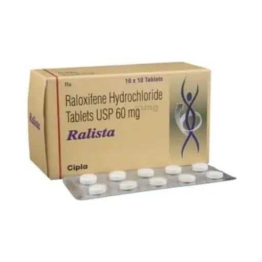 Ralista 60 mg by Cipla - Buy 30 pills of Ralista 60 mg (Raloxifene)