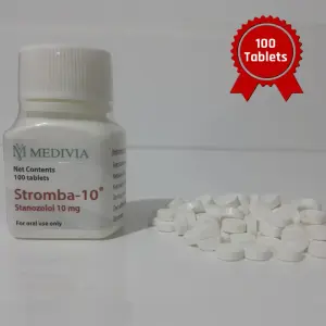 Stromba-10 by Medivia - Buy Stanozolol 10 mg Tablets (100 Pills)