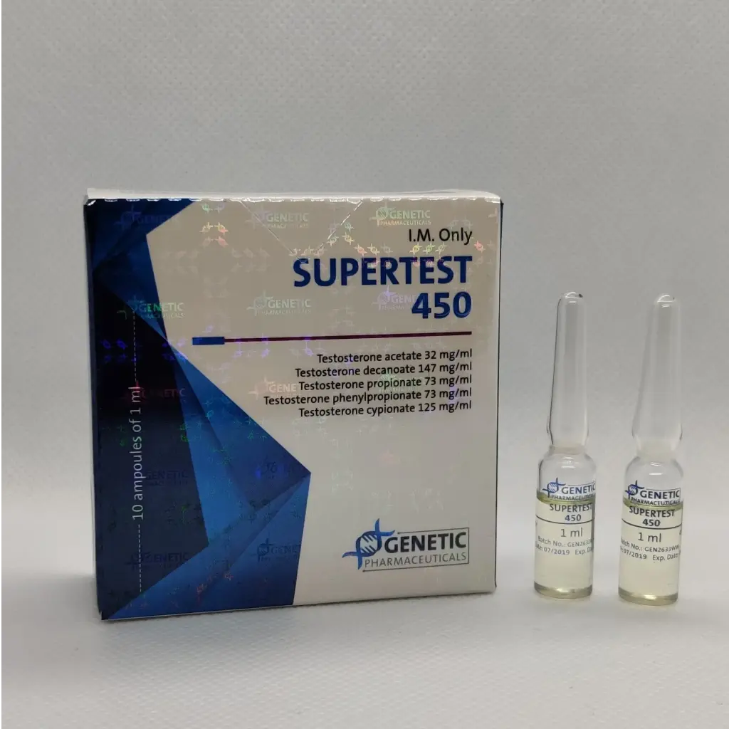 Supertest 450 by Genetic Pharmaceuticals - Buy Supertest 450 (10 mL Vial)