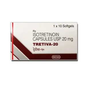 Tretiva-20 by Intas Pharmaceuticals - Buy Tretiva-20 (10 caps)